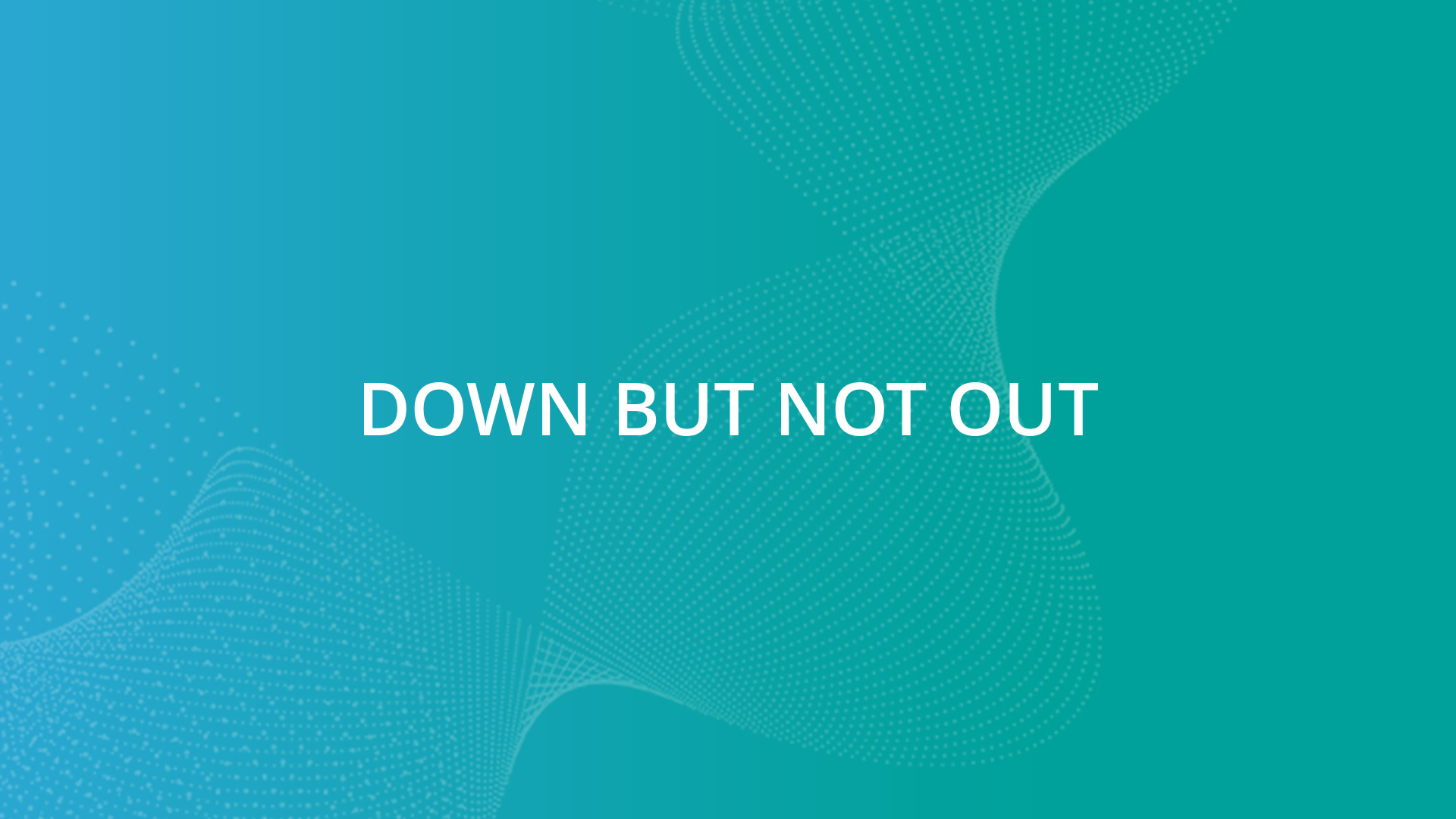 Down but not out | Business Pilot Barometer