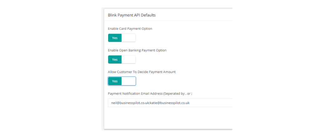 Blink Payment Integration Goes Live! - Business Pilot